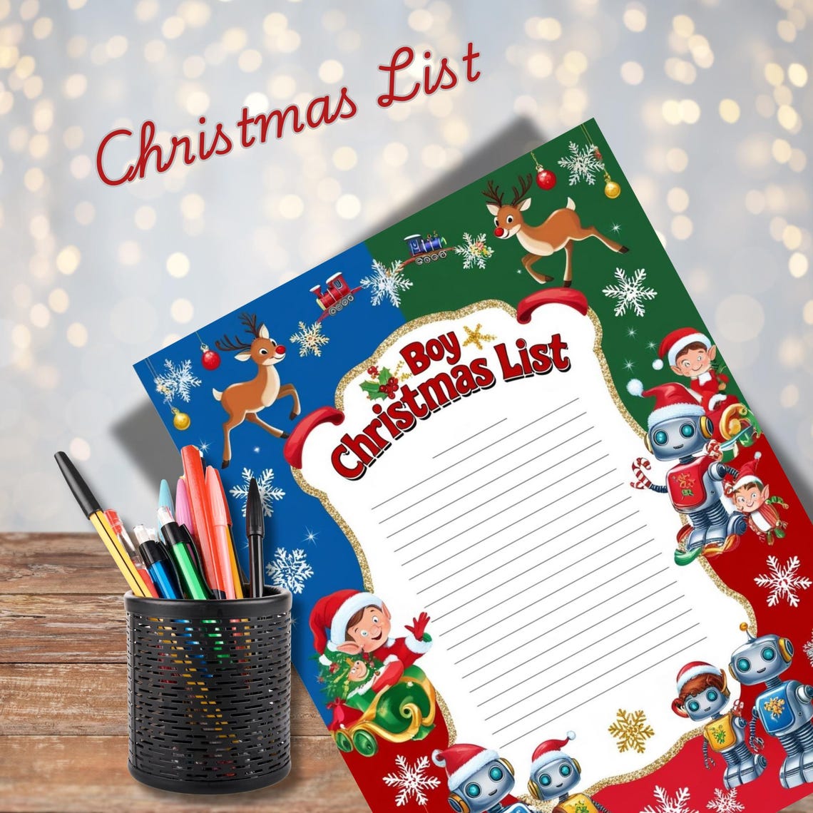 Letter From Santa- Letter to Santa - Nice List Certificate - Christmas ...
