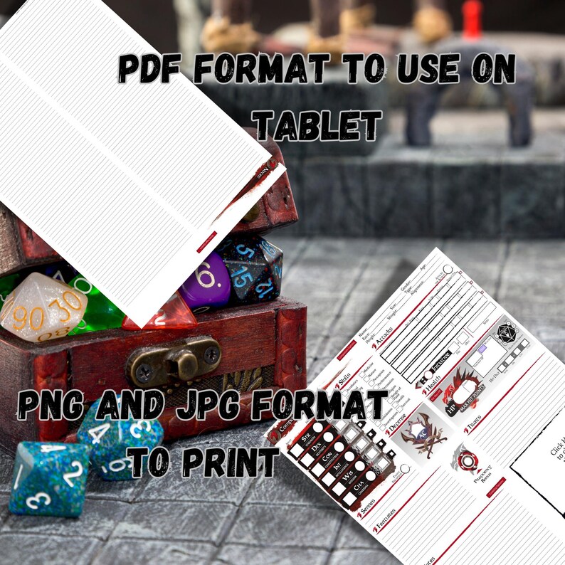 Dnd 5e Campaign Diary: Character Journal (PDF/JPG) - Etsy
