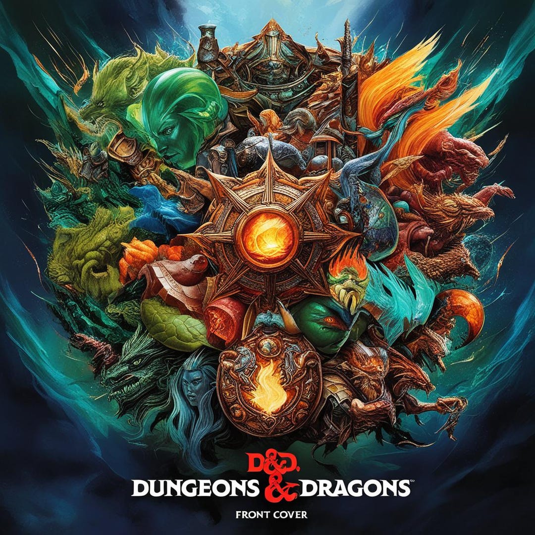 Dnd 5e Book Set, File Size: Over 2GB of Rich, Immersive Content, PDF ...