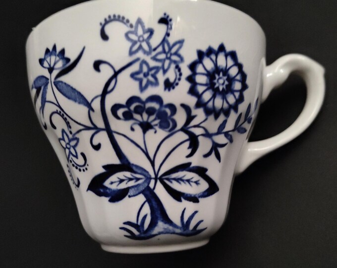 2pc Set Blue Nordic J & G Meakin Coffee Mugs English Ironstone Classic ...