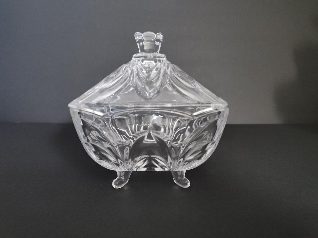 Godinger Serenade Covered Candy Dish - Etsy