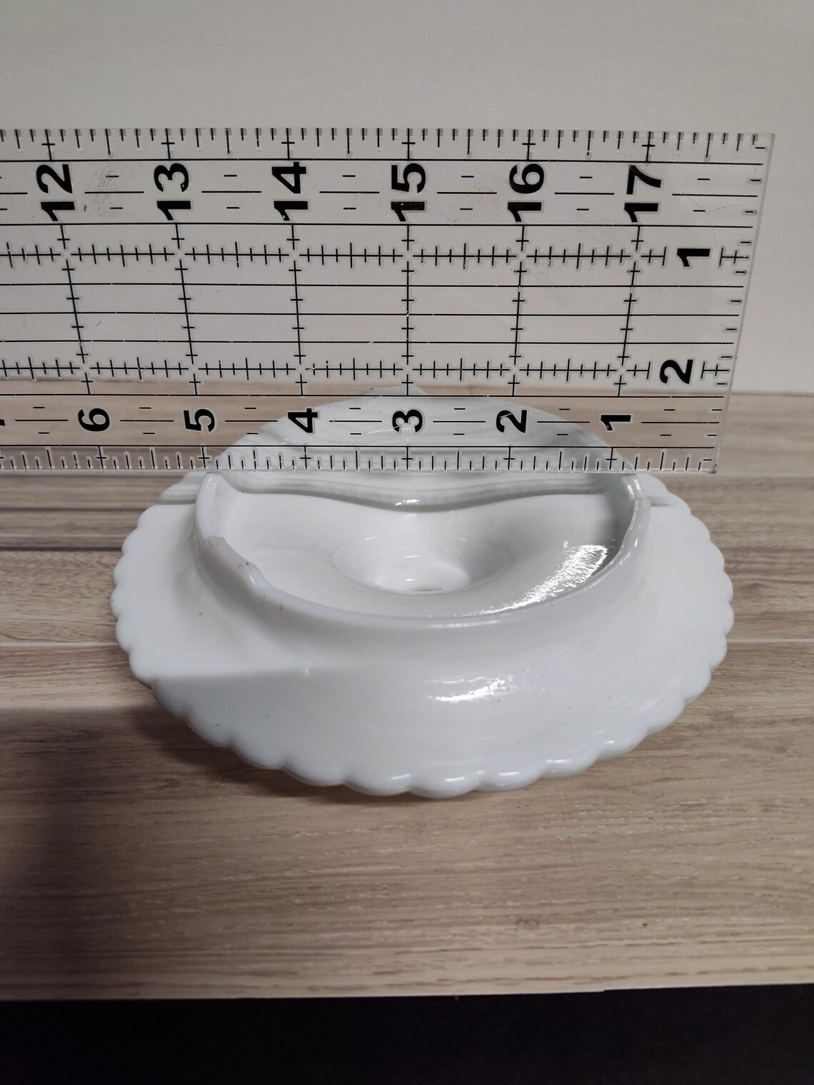 Vintage White Milk Glass Swirl Table Lamp Replacement Base Piece - Etsy