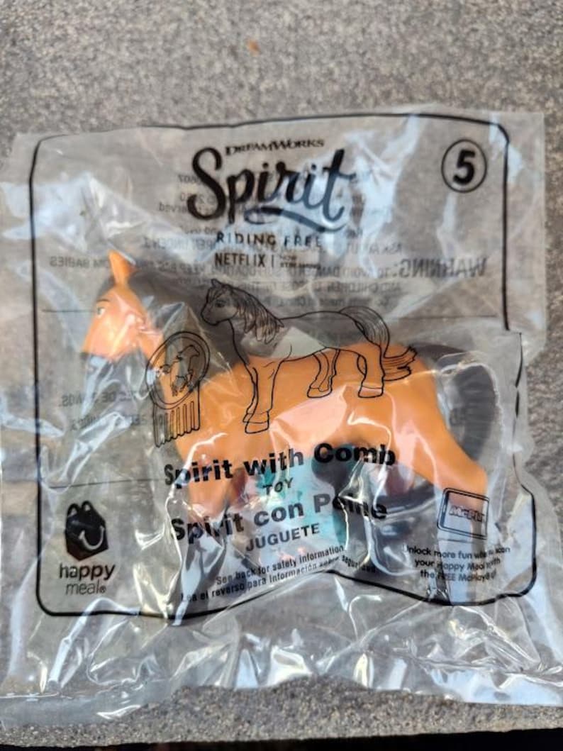 Spirit Riding Free Mcdonald's Happy Meal Toys Boomerang, Chica Linda ...