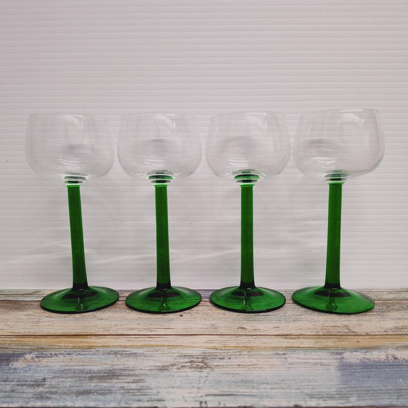 Vintage Luminarc Goblets - Etsy