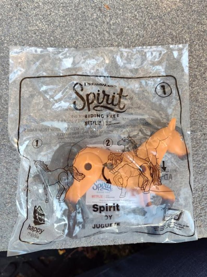 Spirit Riding Free Mcdonald's Happy Meal Toys Boomerang, Chica Linda ...