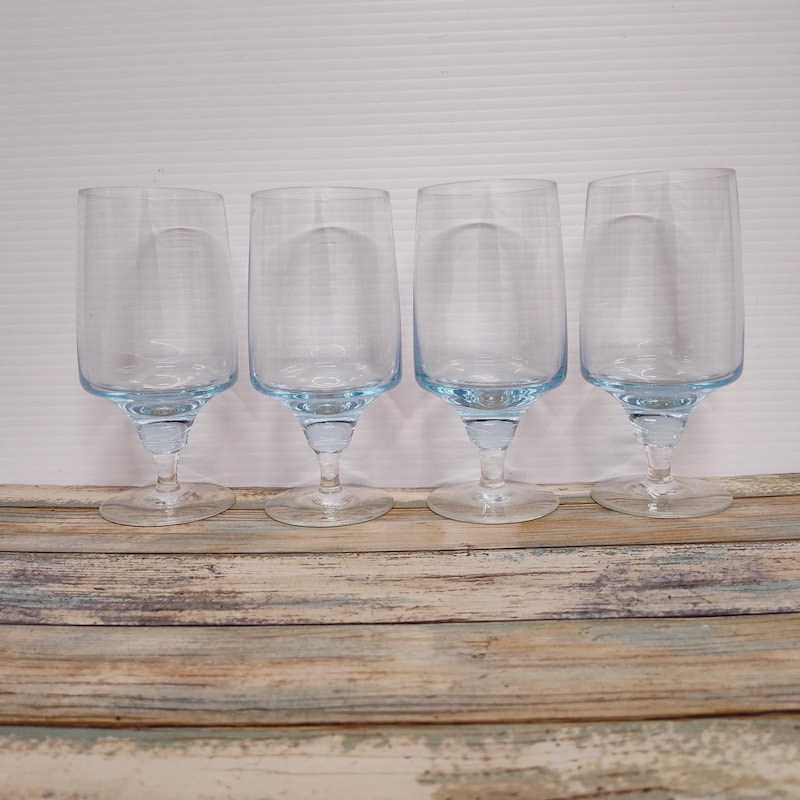 Sasaki Water Goblets - Etsy