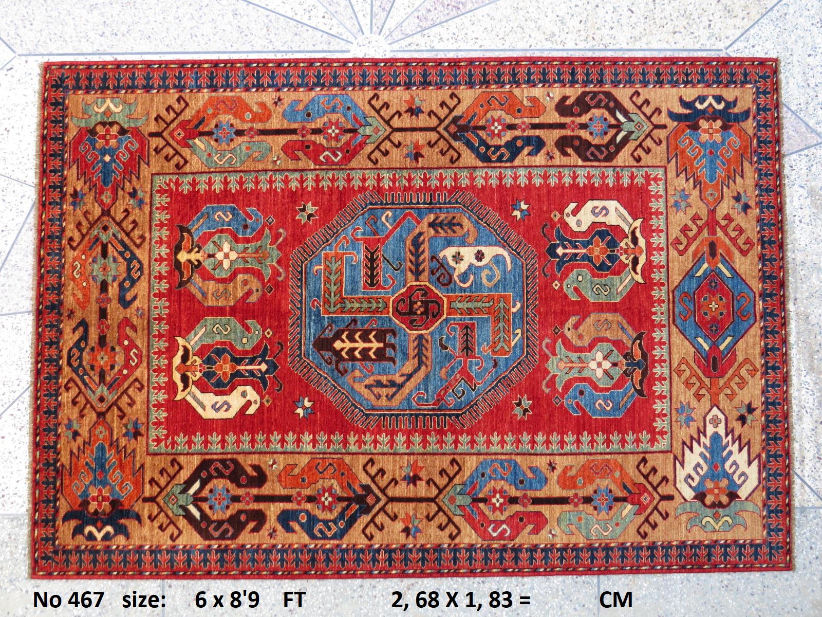 Armenian Antique Style Elegant Handmade Rug - Etsy