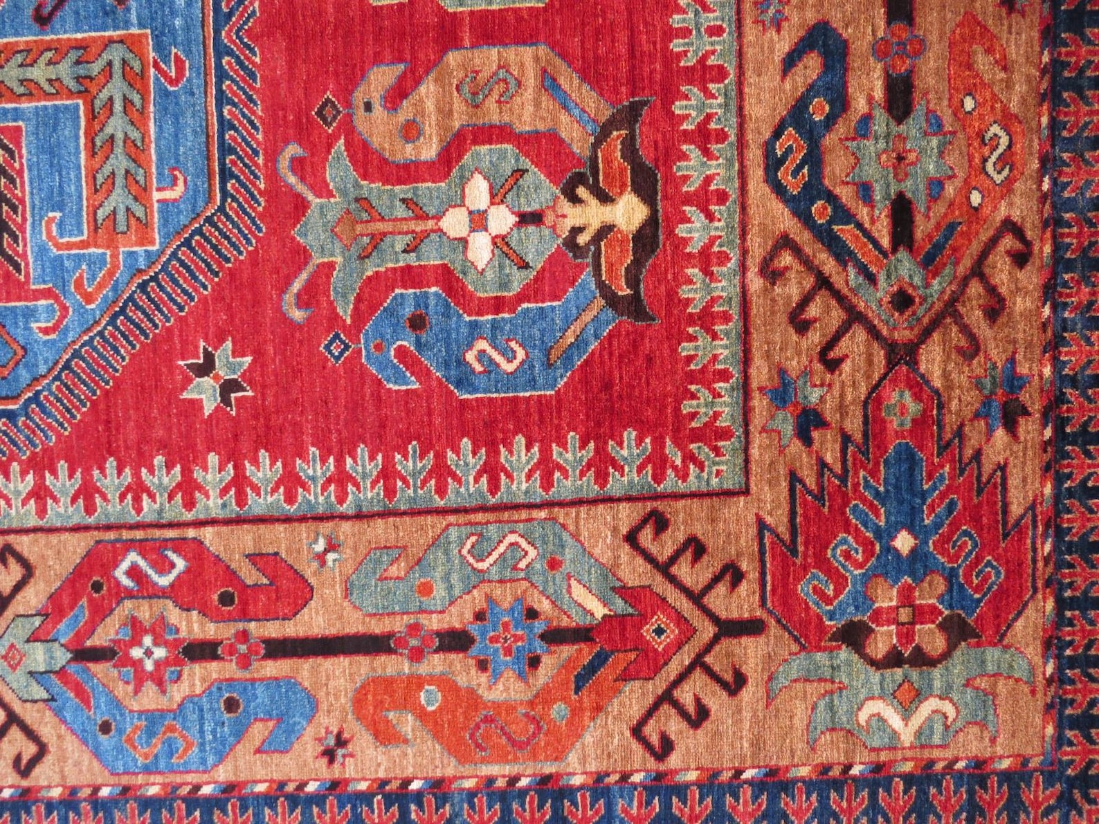 Armenian Antique Style Elegant Handmade Rug - Etsy