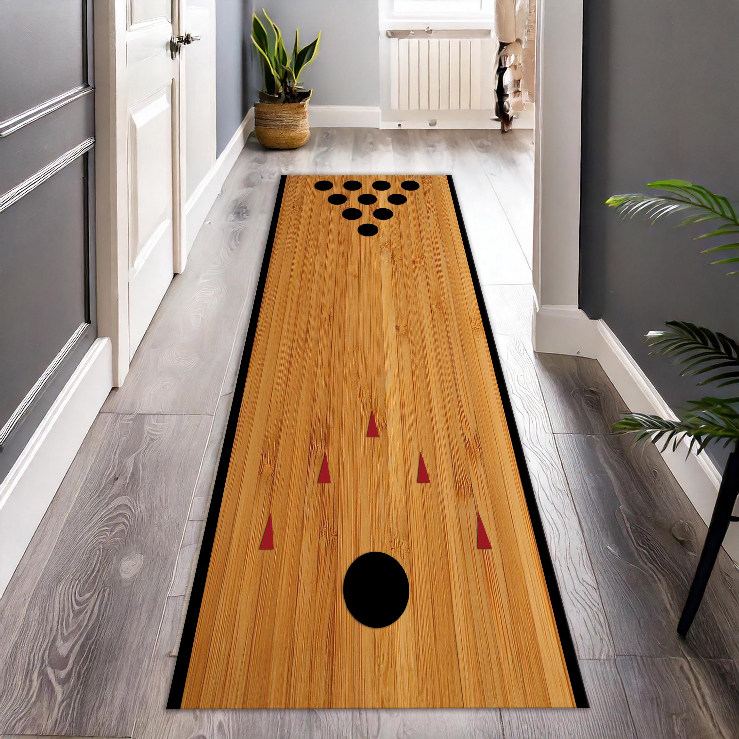 Bowling Lanes Rug for Playing Bowling, Bowling Decor, Bowling Strike ...