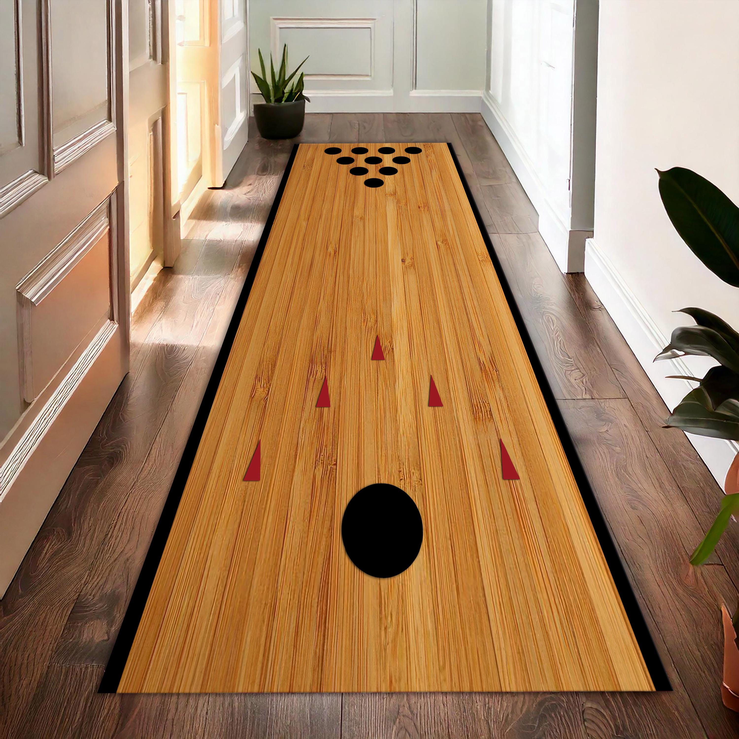 Bowling Lanes Rug for Playing Bowling, Bowling Decor, Bowling Strike ...