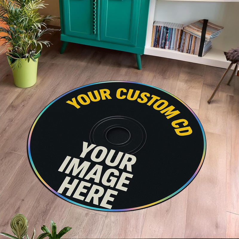 Game Disc Rug - Etsy