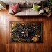 Spider Web Rug for Gothic Room, Dark Academia Gothic Rug, Spider Web ...