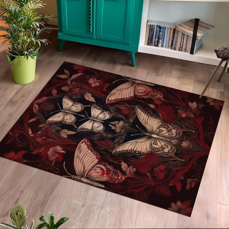 Butterfly Rug - Etsy