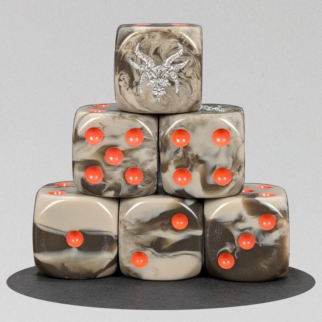 D6 Dice Beast Men, Mutant Dice, Goat Dice, Mutant Human Warriors Dice ...