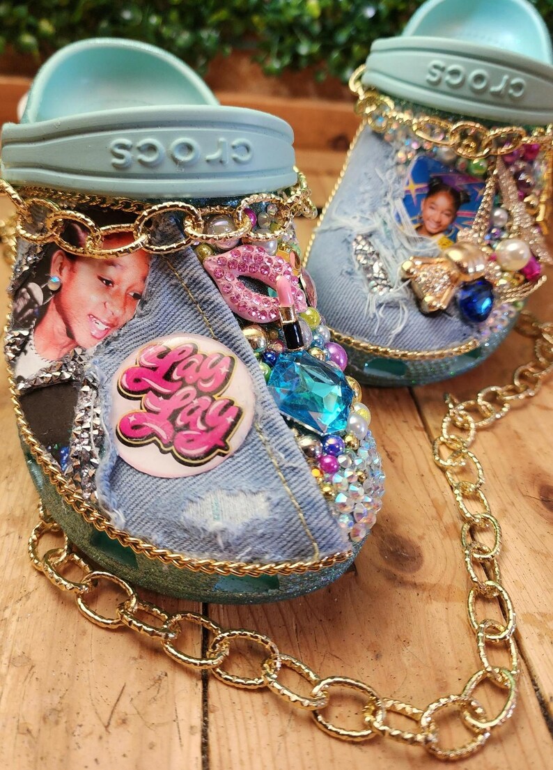 Kid Designer Crocs - Etsy