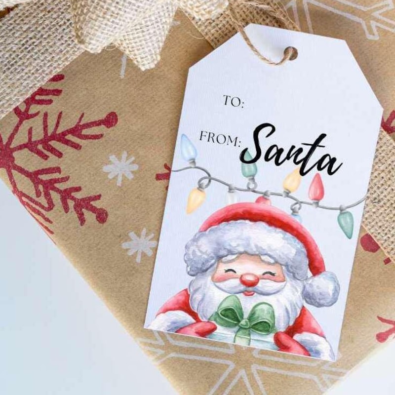 Santa Gift Tag - 60+ Gift Ideas for 2026