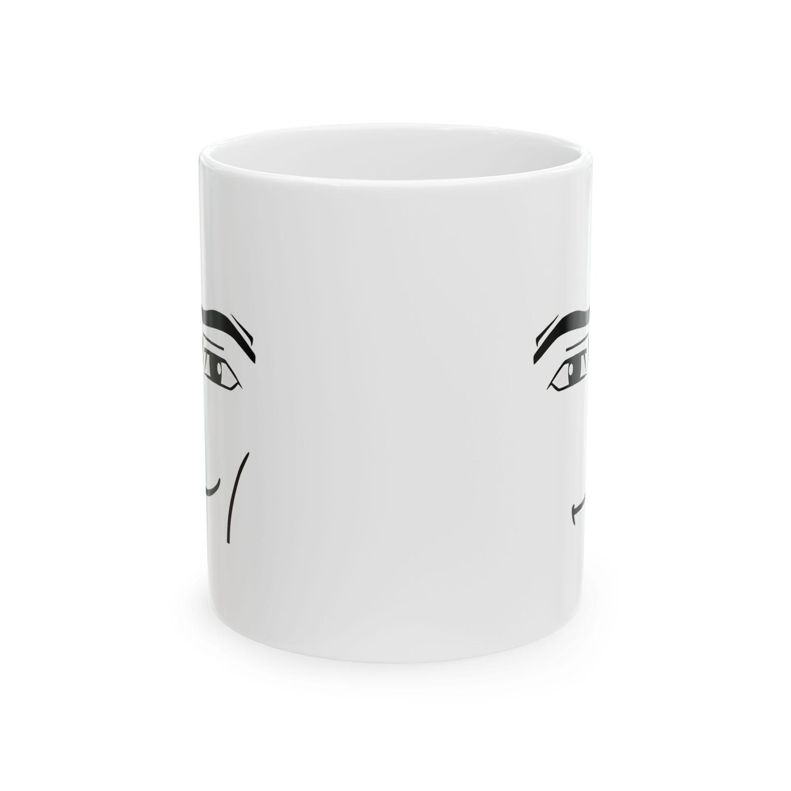 Roblox Face Mug | 11 Oz Double Sided Design, Ceramic Mug, Video Game ...