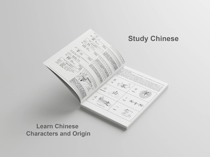 Learn Chinese Writing System and Origin Mandarin China Perfect for ...