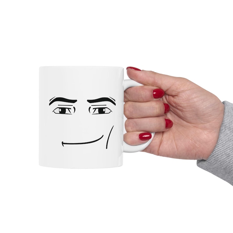 Roblox Man Face Mugs - Etsy