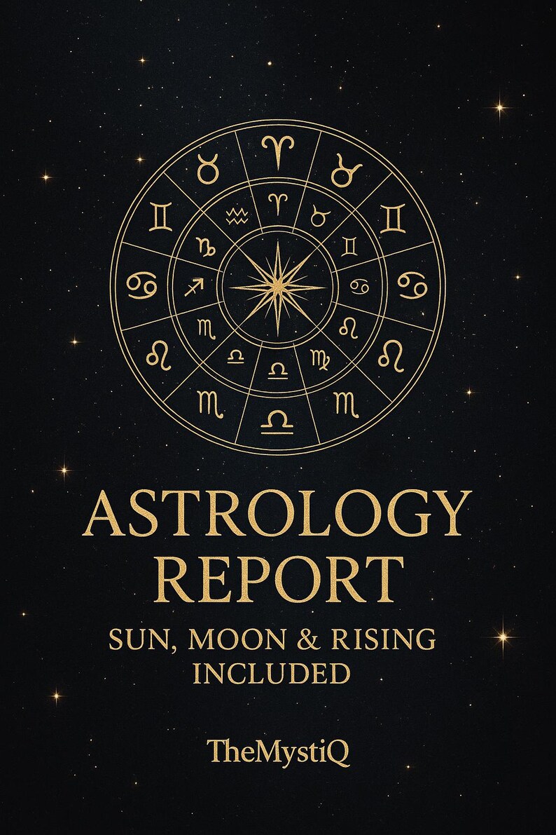 Personalized Natal Chart Analysis, Detailed Astrology Report PDF ...