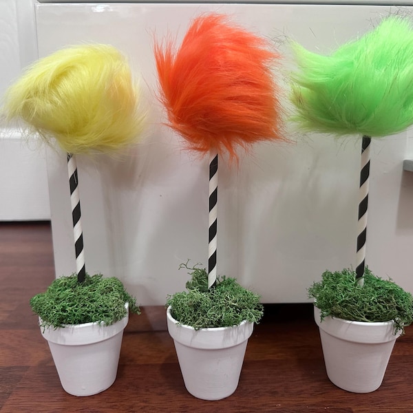 Lorax Truffula Tree - Etsy