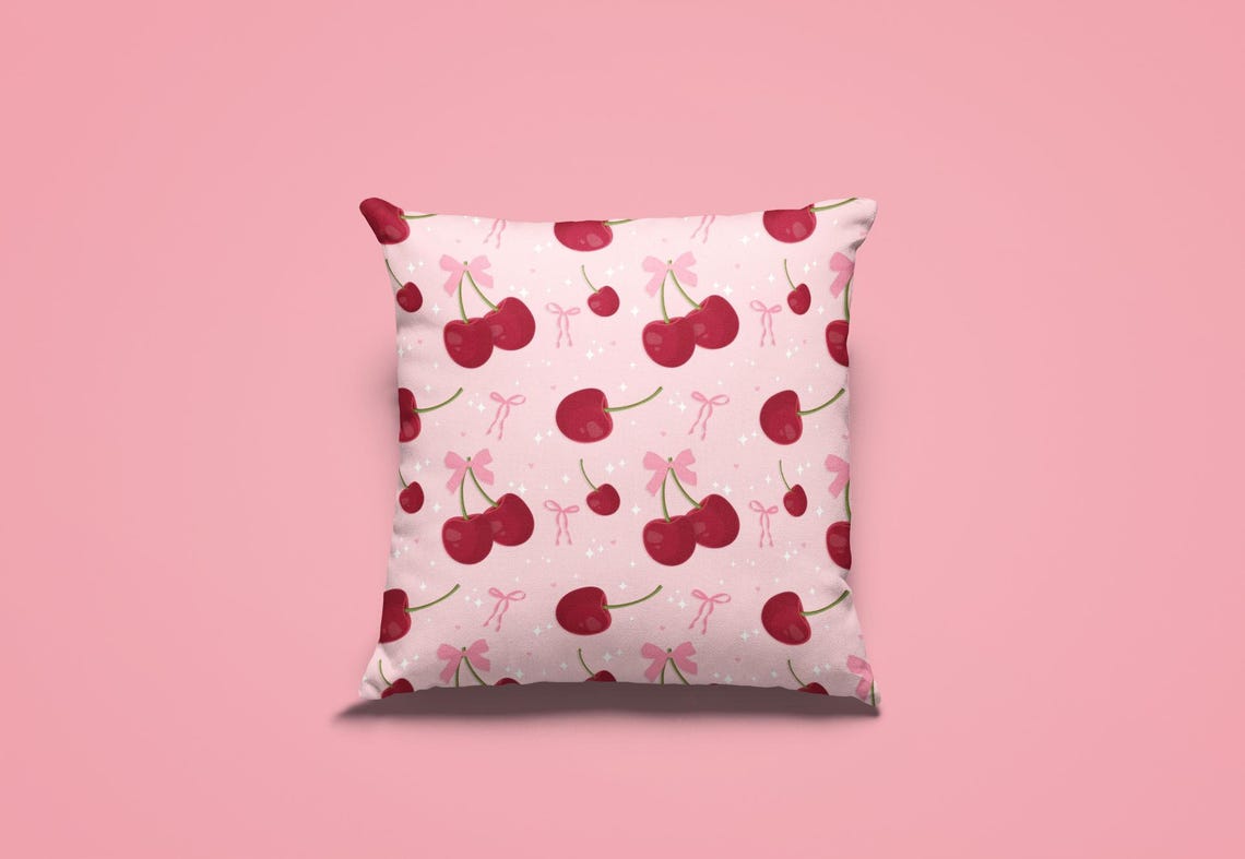 Cherry Pattern Design - 300 DPI PNG, Seamless and Ready for Prints ...