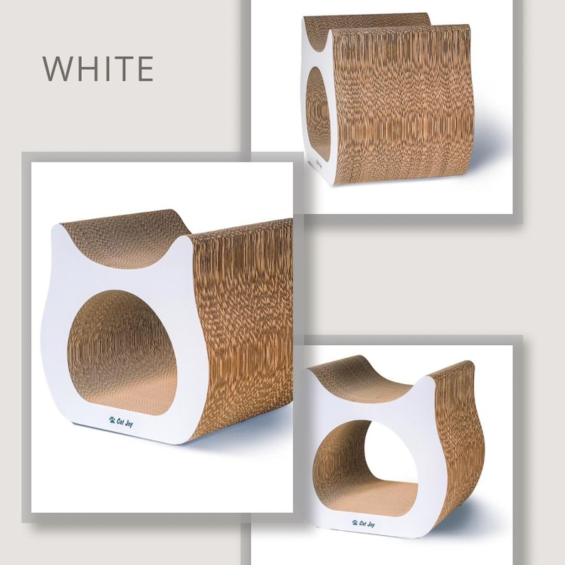 Feline Playground Cat Scratcher House meowhaus Wooden Luxury Pet ...