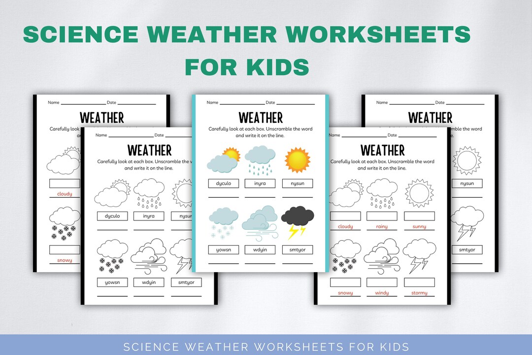 Science Worksheets for Kids | Moon Phases Activities | Earth's Natural ...