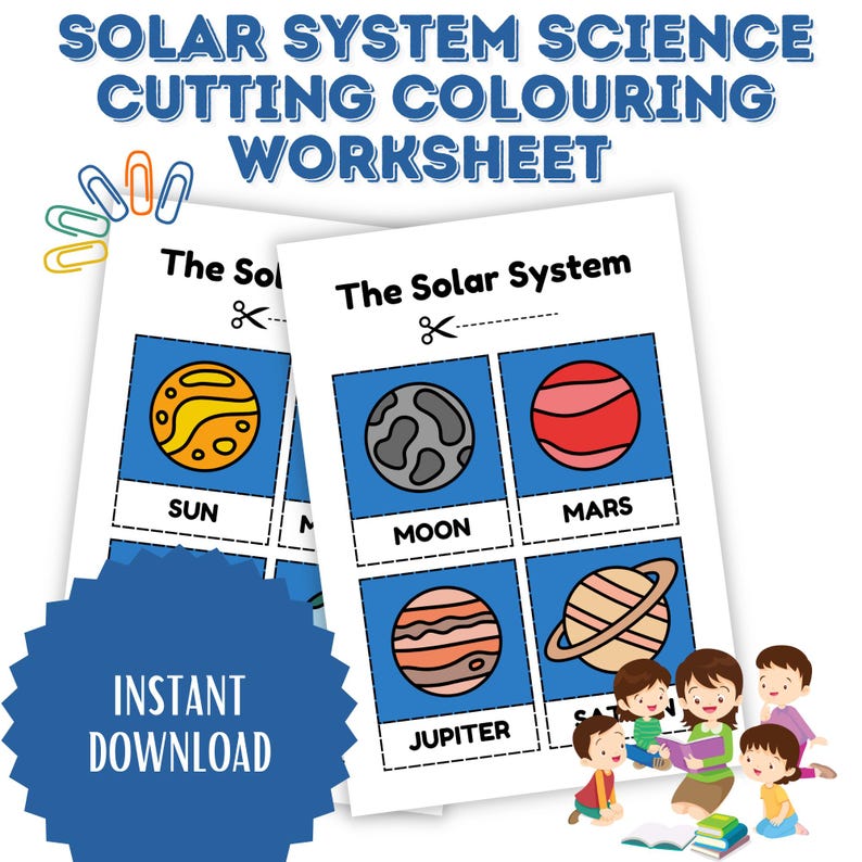 Solar System Activity & Planet Research Worksheets Homeschool Science ...