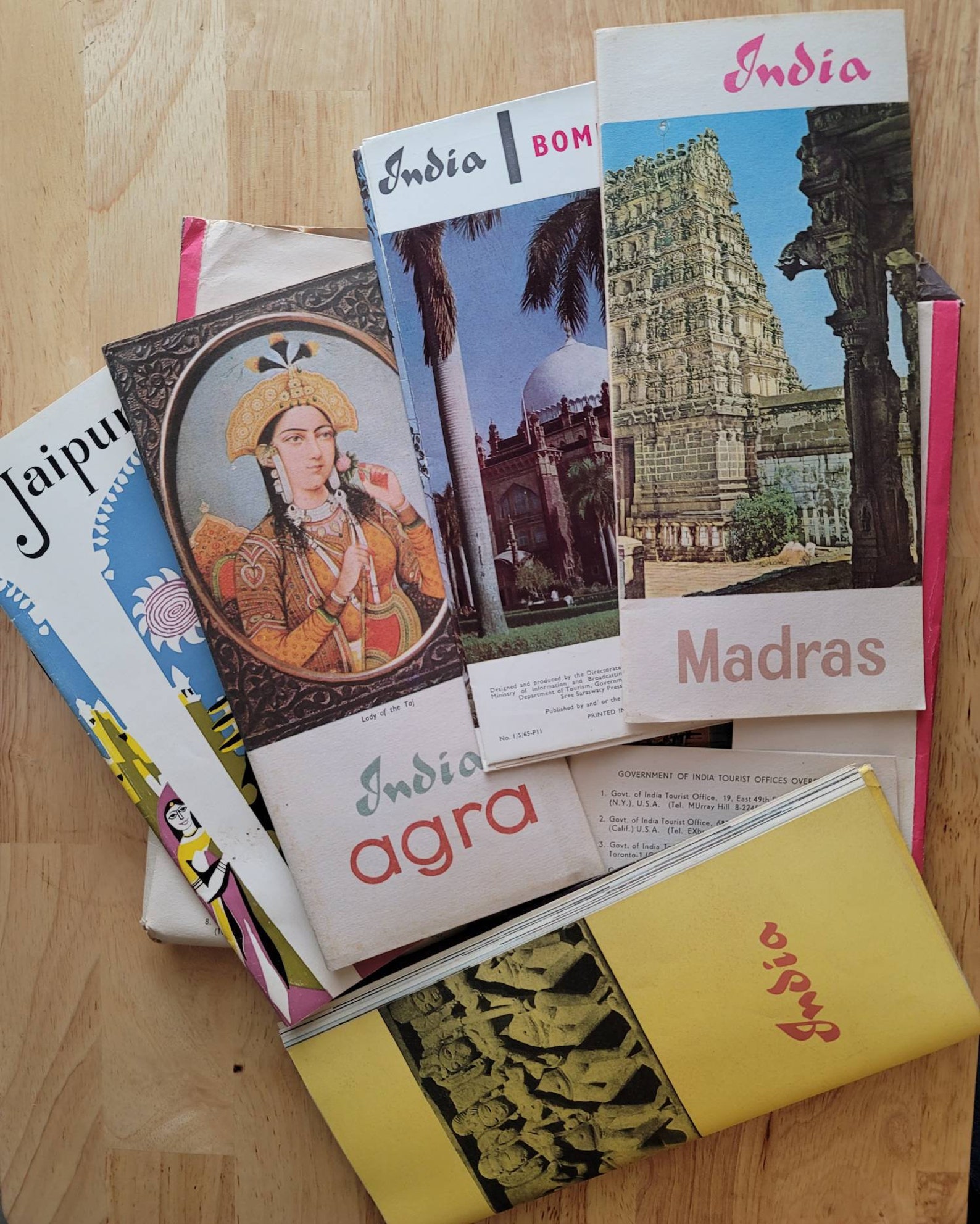 Vintage Visit India Brochures Travel Package 1965 | Etsy