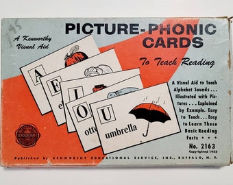 Phonetic Reading Cards - Etsy