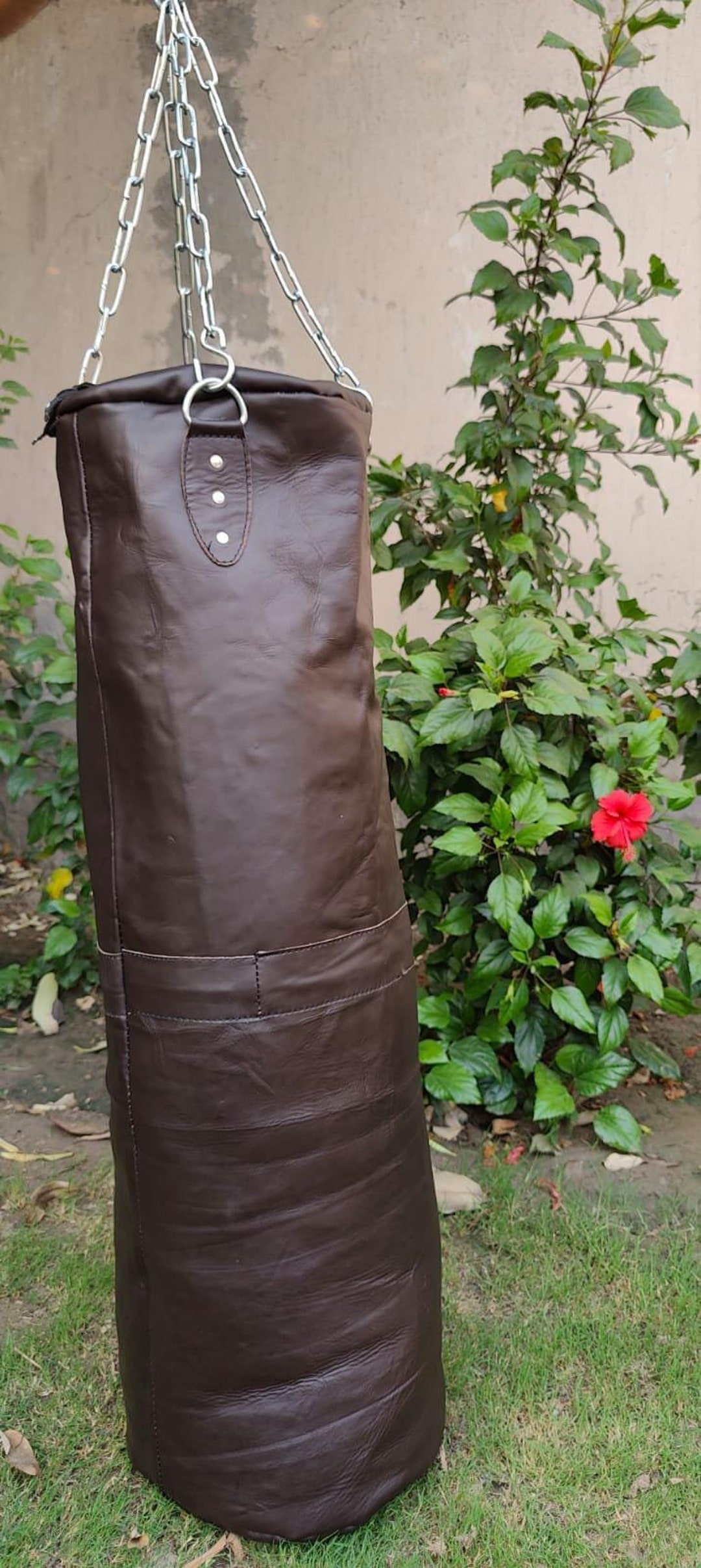 Genuine Leather Boxing Punching Bag,kick Boxing Martial Arts 2024 ...