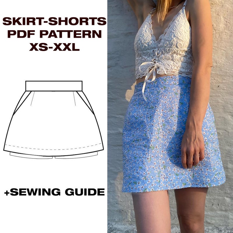 A Line Skirt Pattern - Etsy