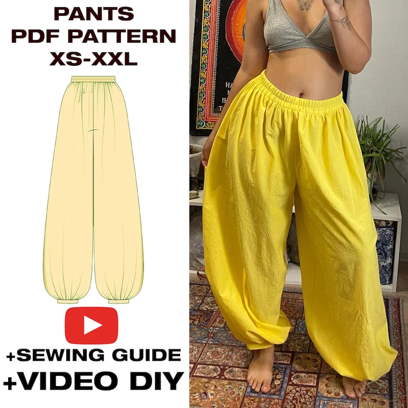 Pants Pattern Mccalls - Etsy