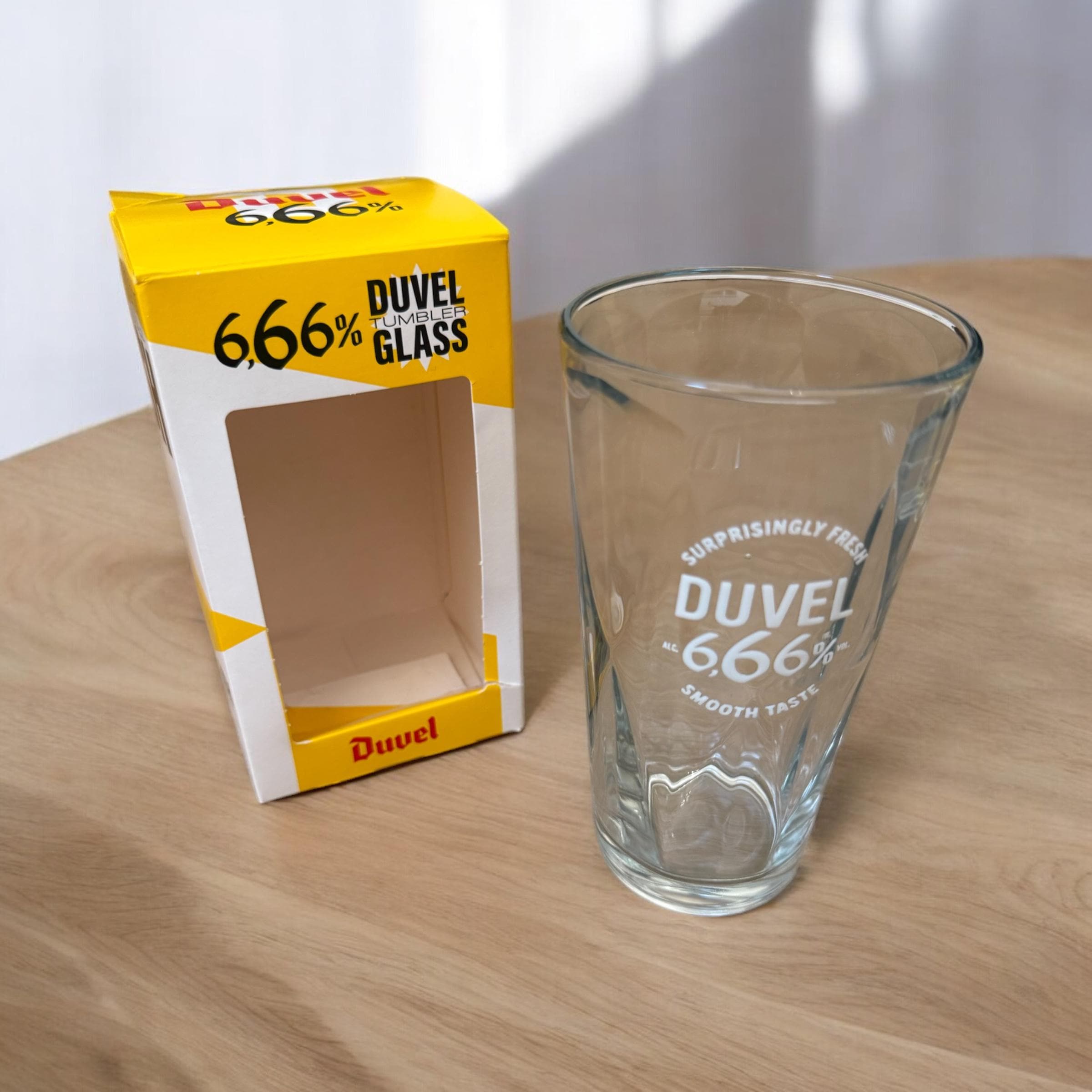Duvel 666 Tumbler Glass Limited Edition, 33cl, Stackable & Durable - Etsy