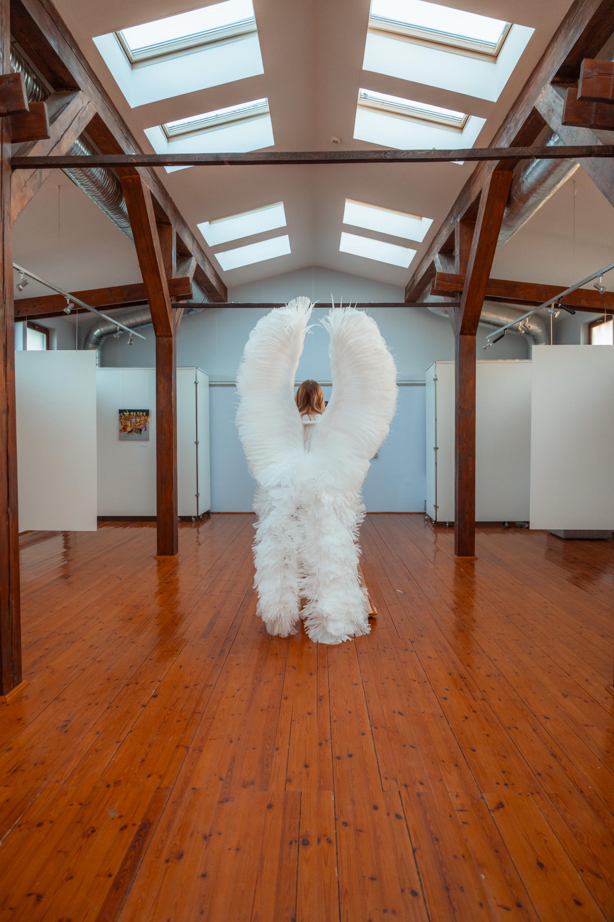 White Carnival Costume: Light-up Wings & Tails - Trinidad Caribbean ...