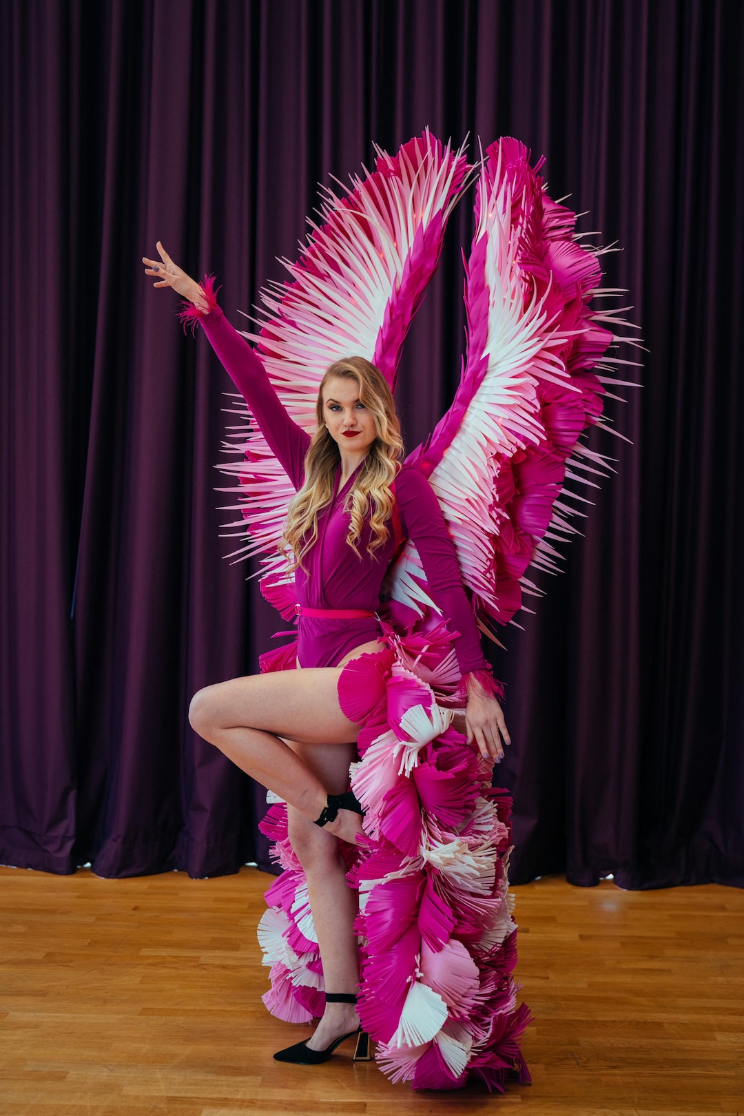 Pink Samba Carnival Costume, Trinidad Carnival, Caribbean Carnival ...