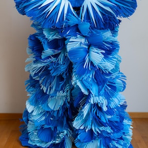 Blue Samba Carnival Costume: Light-up Wings & Tails, Cosplay Prop - Etsy