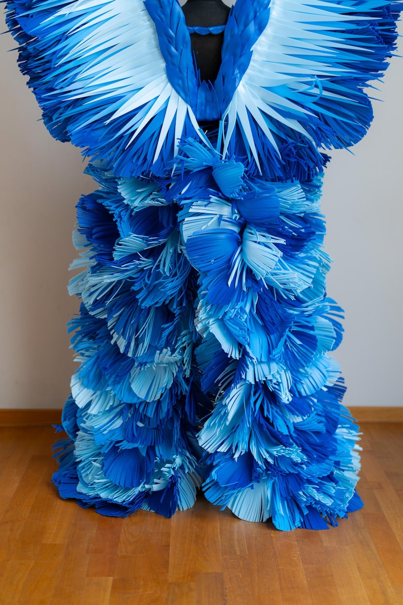 Blue Samba Dance Costume, Cosplay Costume, Trinidad Carnival, Caribbean ...