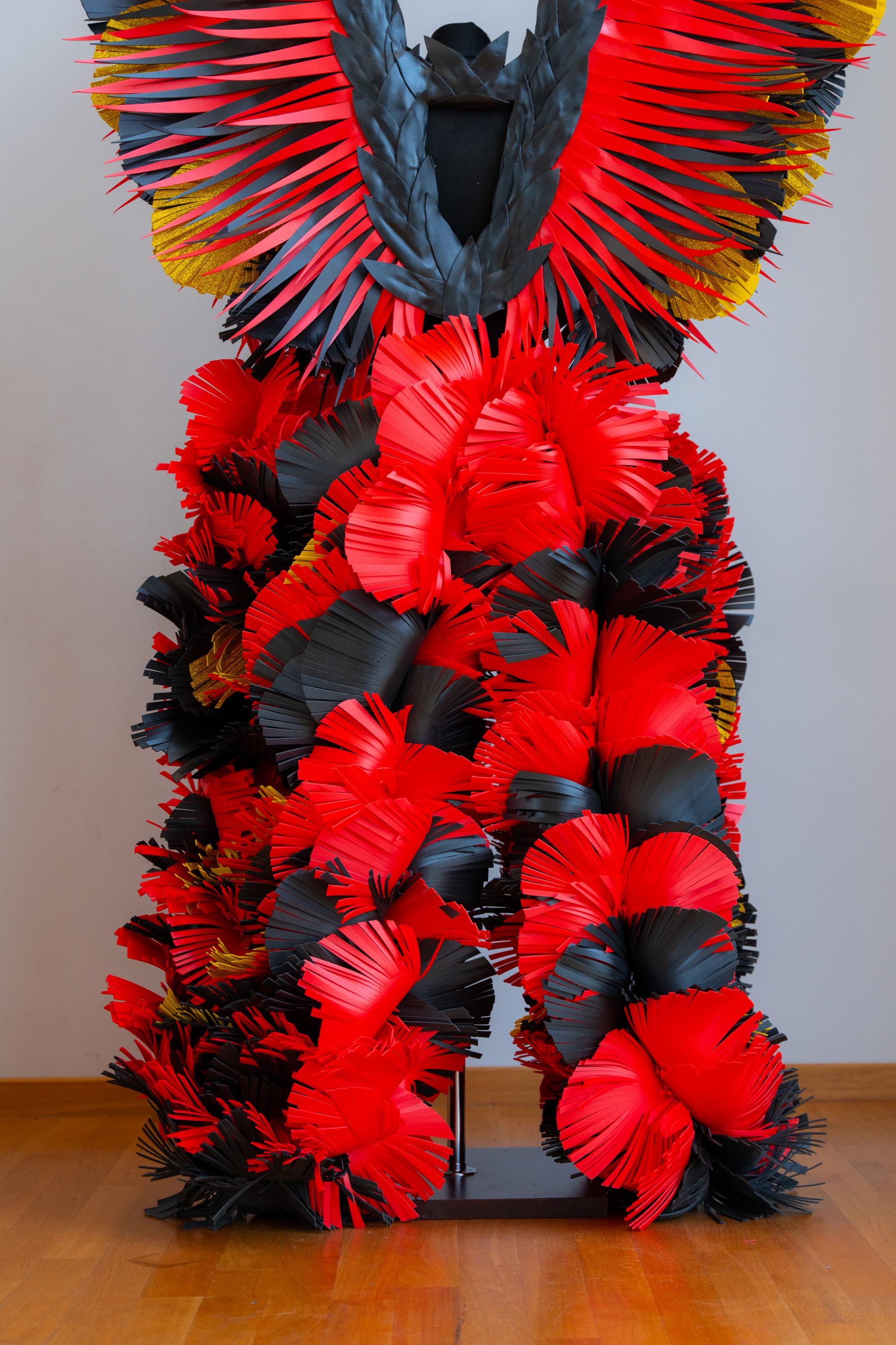 Red Samba Dance Costume, Trinidad Carnival, Caribbean Carnival, Dance ...