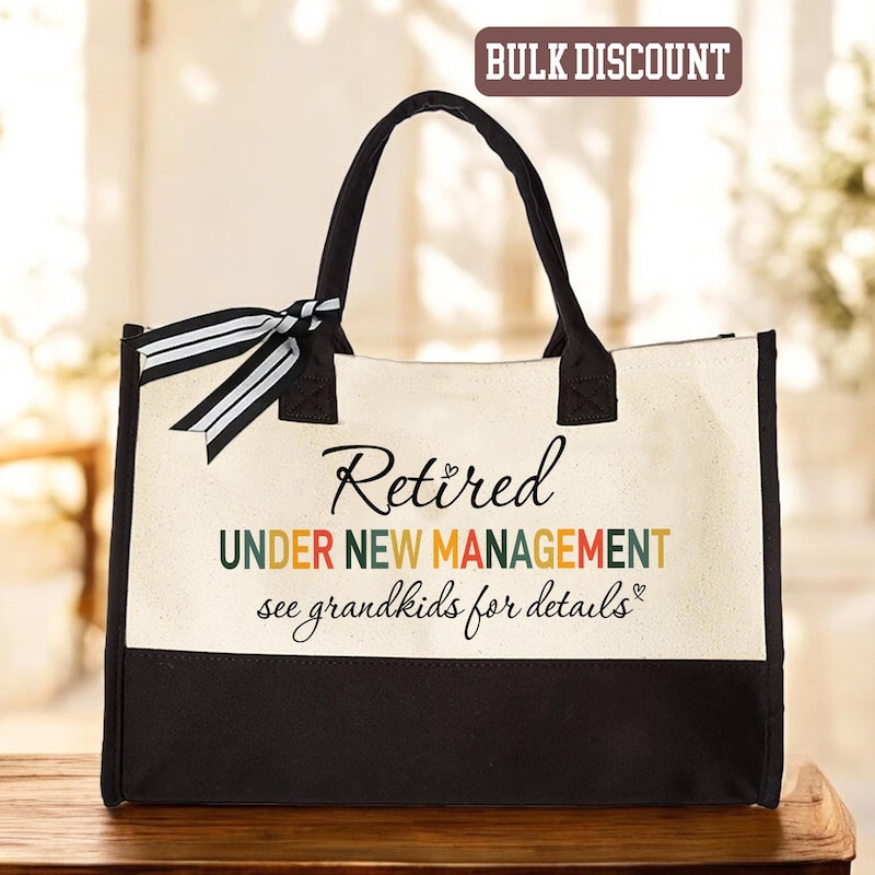 Retirement Tote Bag# - Etsy