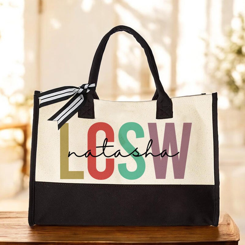 Social Work Bag Lcsw - Etsy