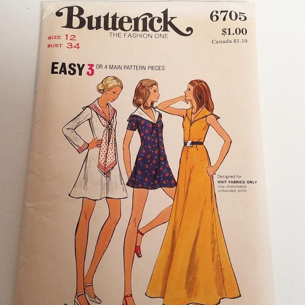 Butterick 6705 - Etsy