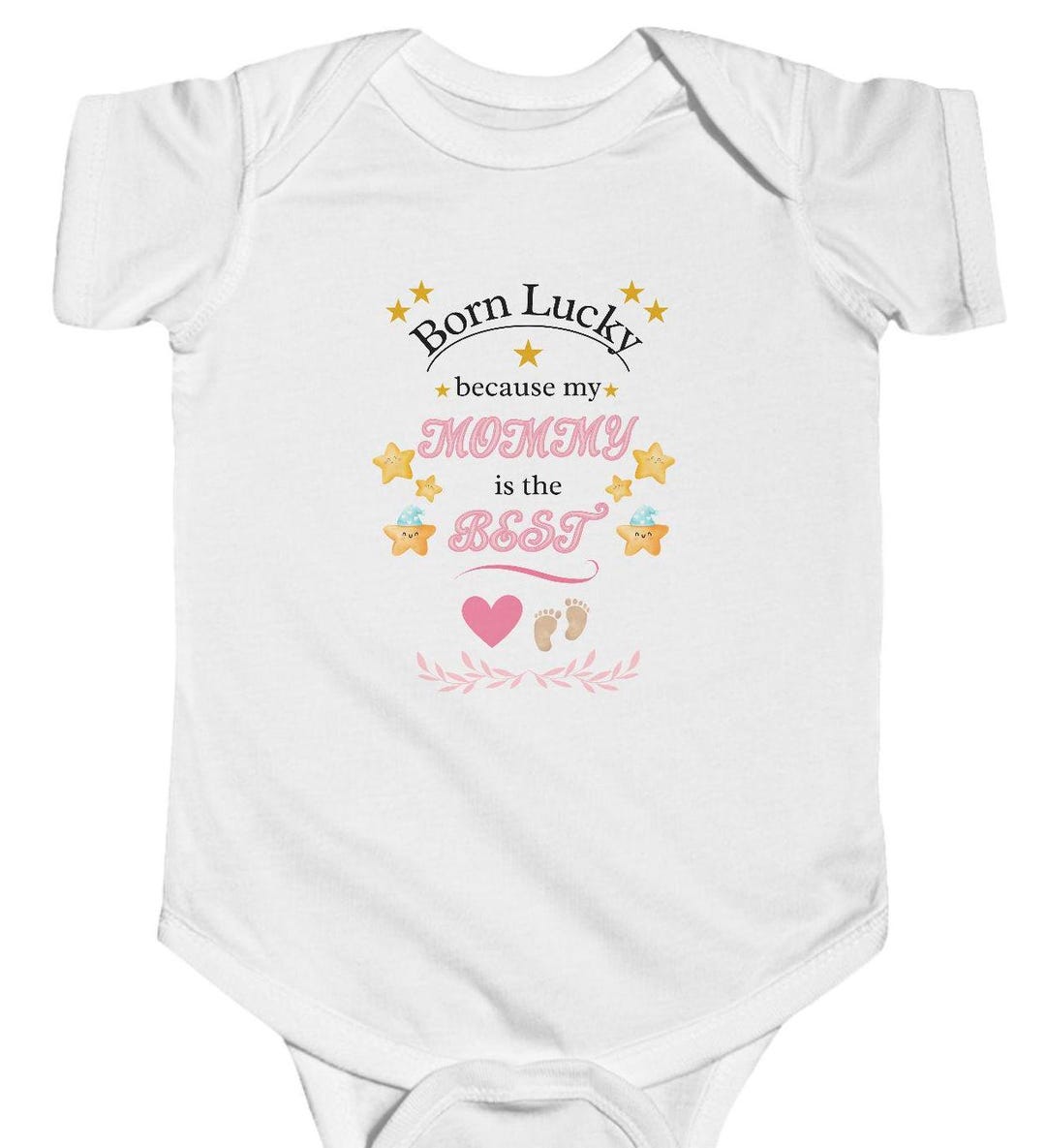 Best Mom Baby Body Suit – Cute Baby Shower Gift, Newborn Outfit, First ...