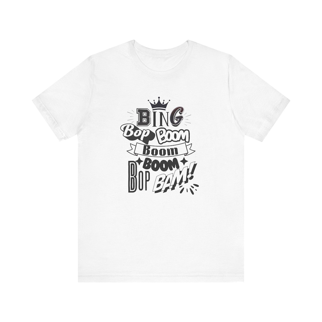 Kendrick Lamar T-shirt Bing Bop Boom Boom Boom Bop Bam - Etsy