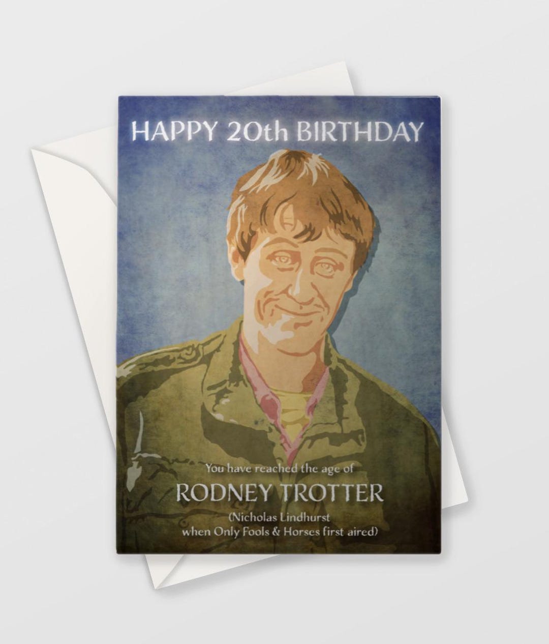 Greeting Cards 20 Rodney Trotter QR Code WOAY - Etsy