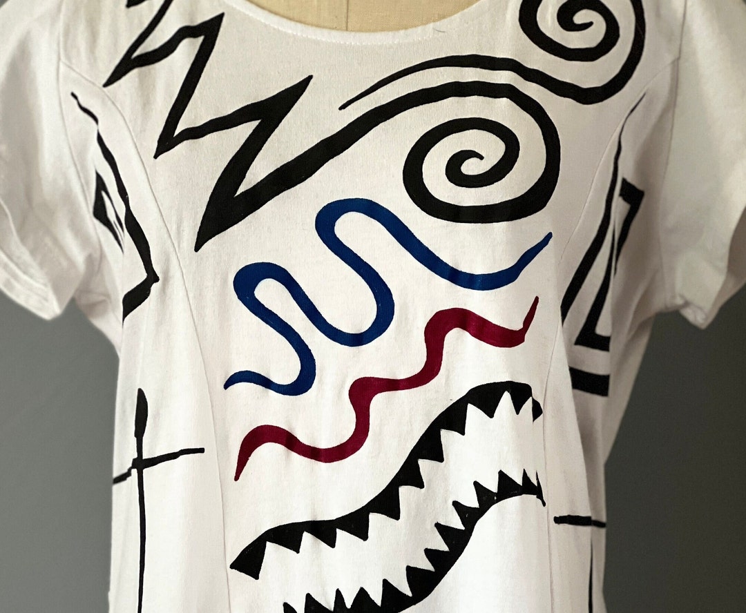 Hand Painted Dress for the Sophisticated Artsy Chic Woman Skillfully ...