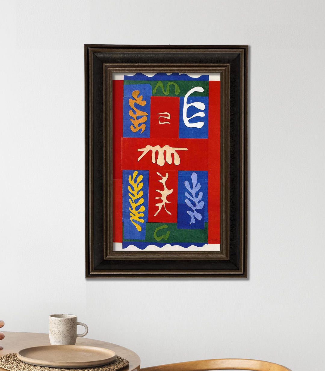 Henri Matisse: the Cut-outs Vintage Framed Art – Iconic and Timeless ...