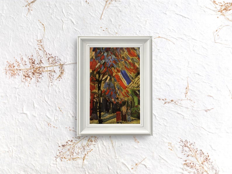 Vincent Van Gogh Street Scene – Iconic Post-impressionist Masterpiece ...