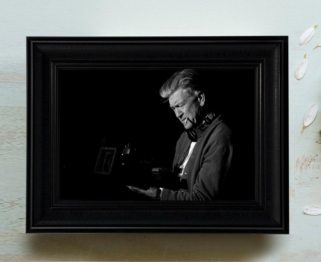 David Lynch Vintage Framed Wall Art, Retro Style Framed Print ...